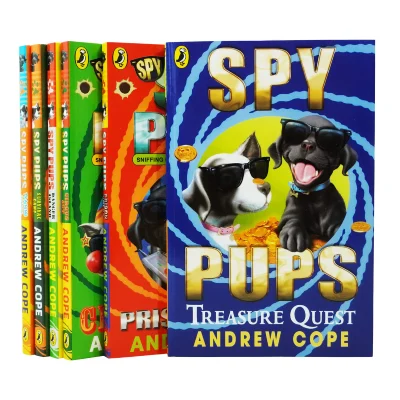 Spy Pups 6 Books Collection Set