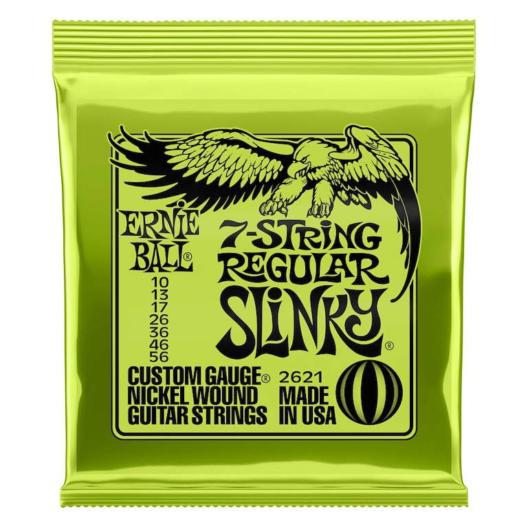 ERNIE BALL 2621 10-56 Regular Slinky 7-String - Žice za električnu gitaru