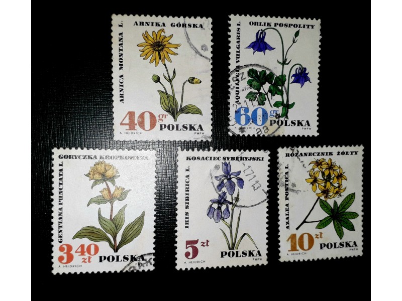 Polska 1971 flora