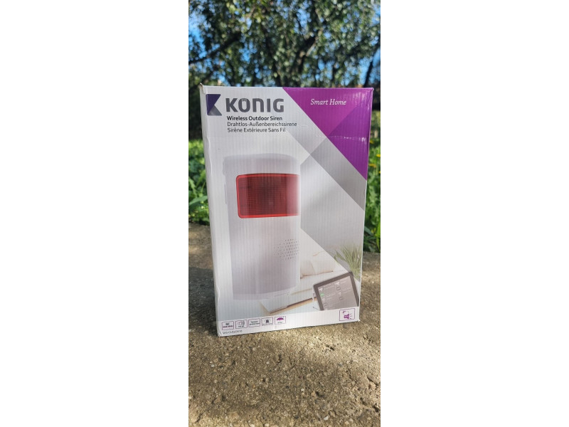 Konig Smart sirena spoljna 868 Mhz