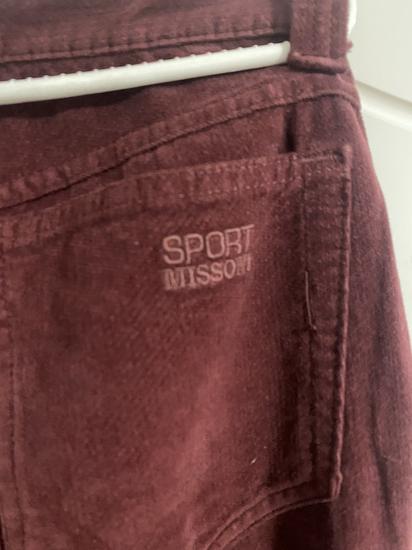 Missoni sport pantalone od pliša