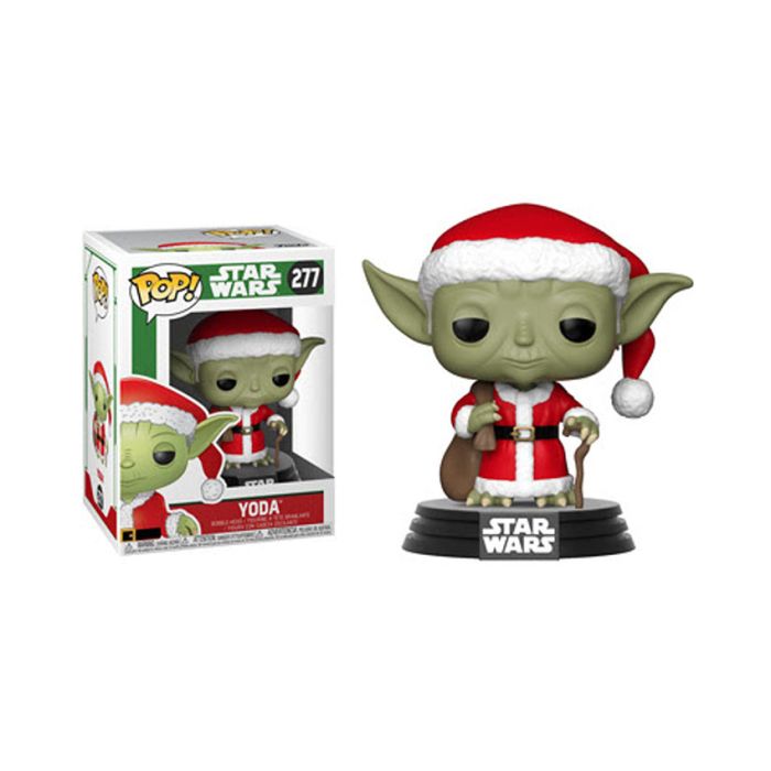 Figura Funko POP! Star Wars: Holiday Santa Yoda