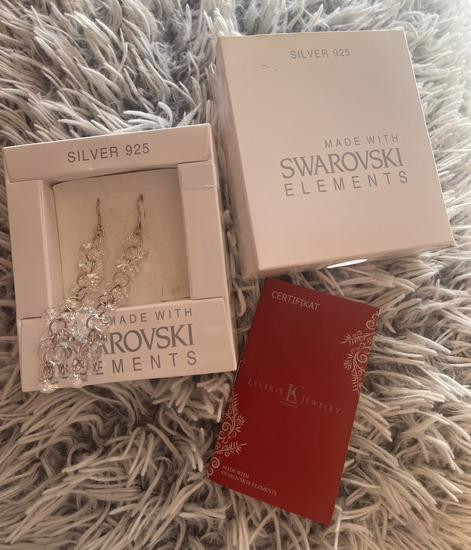 Swarovski mindjuše sa sertifikatom