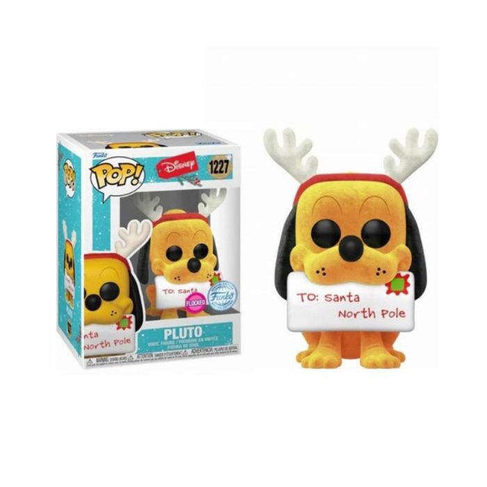 Figura Funko POP! Disney: Holiday - Pluto (Flocked) (Special Edition)