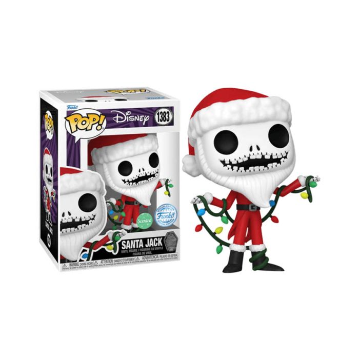 Figura Funko POP! Disney: The Nightmare Before Christmas 30th - Santa Jack Skellington (Scented) (Special Edition)