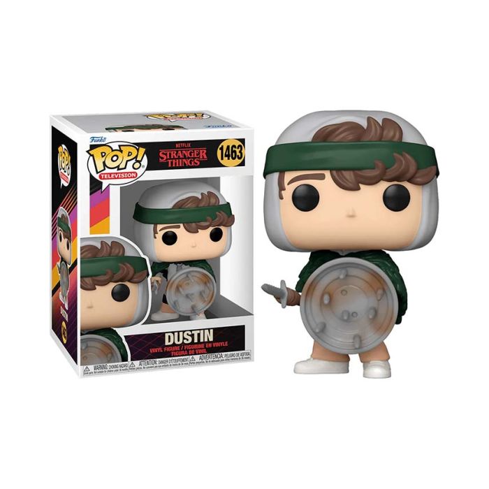 Figura Funko POP! TV: Stranger Things - Dustin (with Shield)