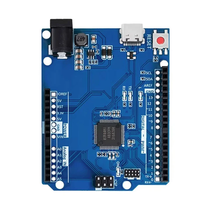 Arduino UNO R4 Minima, RA4M1, compatible