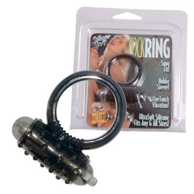 COCK RING VIBRO BLACK