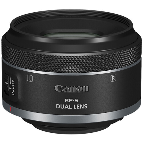 Canon RF-S 7.8mm F4 STM Dual Lens (crop)