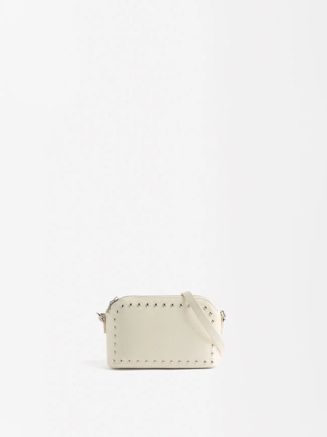 Crossbody bag with studs