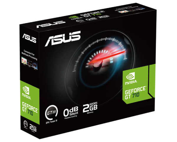 ASUS nVidia GeForce GT 710 2GB 64bit GT710-SL-2GD5-BRK-EVO grafička karta