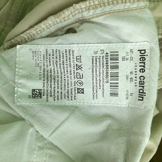 Pantalone Pierre Cardin, vel. 3XL/122