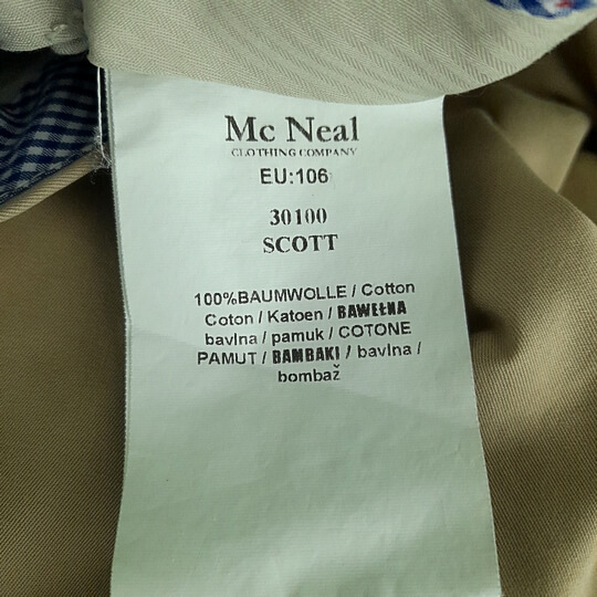 Pantalone McNeal, vel. L/106, pamuk