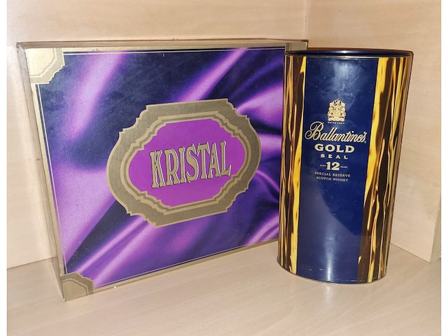 JEDINSTVEN SET - 5 Čaša u Kutiji + Ballantines GoldSeal