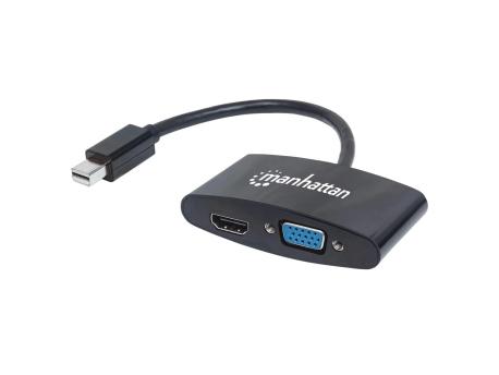 MANHATTAN 152709 Mini DisplayPort - HDMI/VGA 2u1 adapter