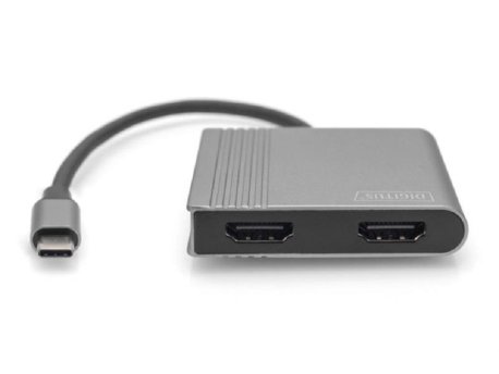 DIGITUS DA-70828 USB-C - 2x HDMI adapter