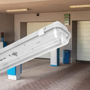 Led vodootporna lampa za 2×1,2m led cevi