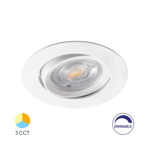 Led ugradna spot svetiljka 7W Bela Dimabilna 3u1