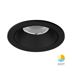 Led ugradni Downlight 10W Crni 3u1