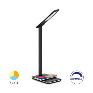 Led stona lampa 5W Dimabilna 3u1 sa wireless punjačem za mobilni telefon