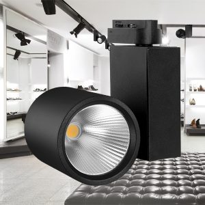 Led reflektor za monofaznu šinu 30W 3000K crni