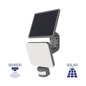 Solarni LED reflektor 15W 4000K IP54