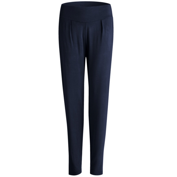 NUR DIE BAMBOO RELAX PANTS - WOMEN'S BAMBOO PANTS - BLUE