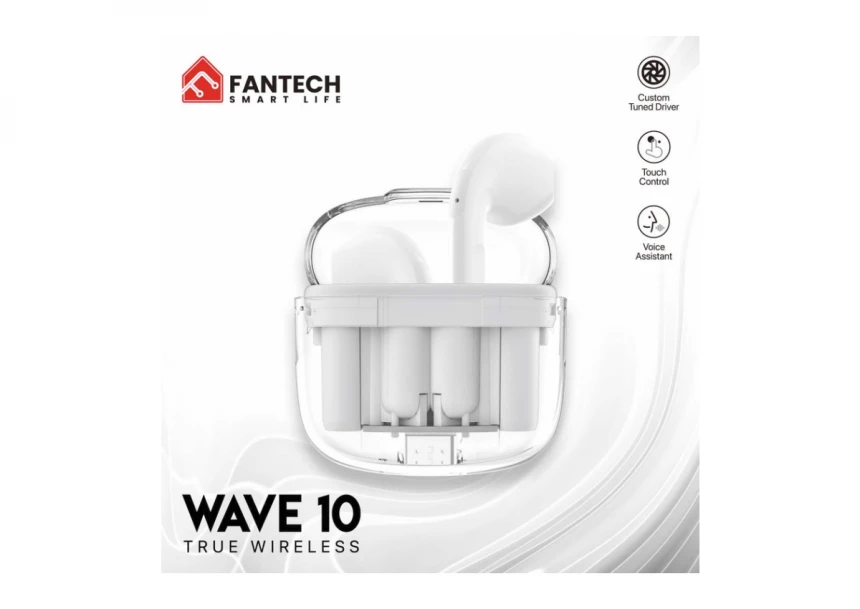 Bluetooth slušalice Fantech Wave 10 bele