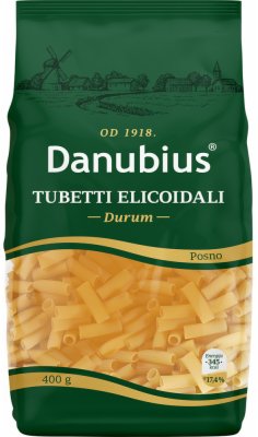 TESTENINA TUBETTI ELICOIDALI DURUM DANUBIUS 400G
TESTENINA TUBETTI ELICOIDALI DURUM DANUBIUS 400G