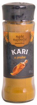 ZAČIN KARI NAŠE NAJBOLJE 55G BOČICA
ZAČIN KARI NAŠE NAJBOLJE 55G BOČICA