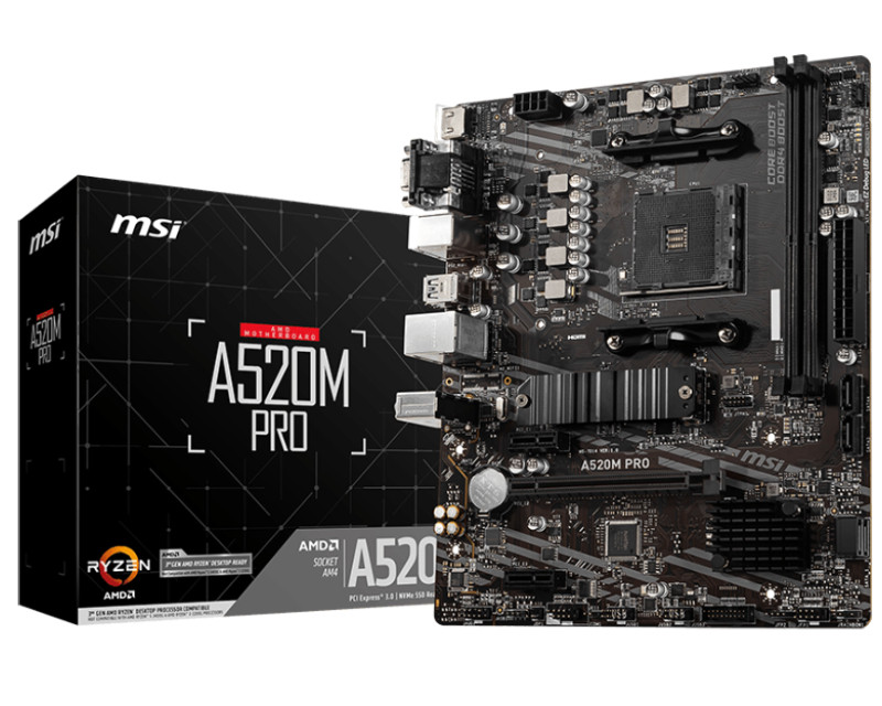 MSI - A520M PRO matična ploča