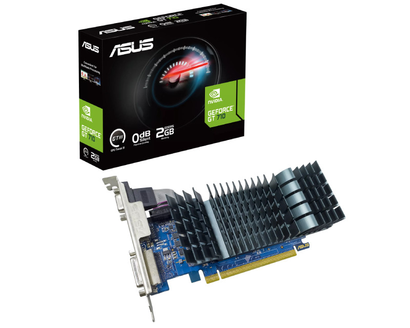 ASUS - nVidia GeForce GT 710 2GB 64bit GT710-SL-2GD5-BRK-EVO grafička karta