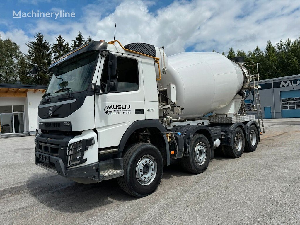 Volvo FM 420 kamion s mešalicom za beton