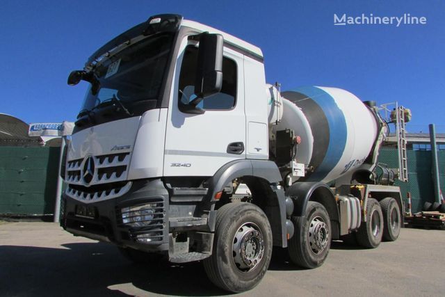 Stetter na šasiji Mercedes-Benz 3240 8x4 BB - STETTER 9 m³ - Nr.: 627 kamion s mešalicom za beton