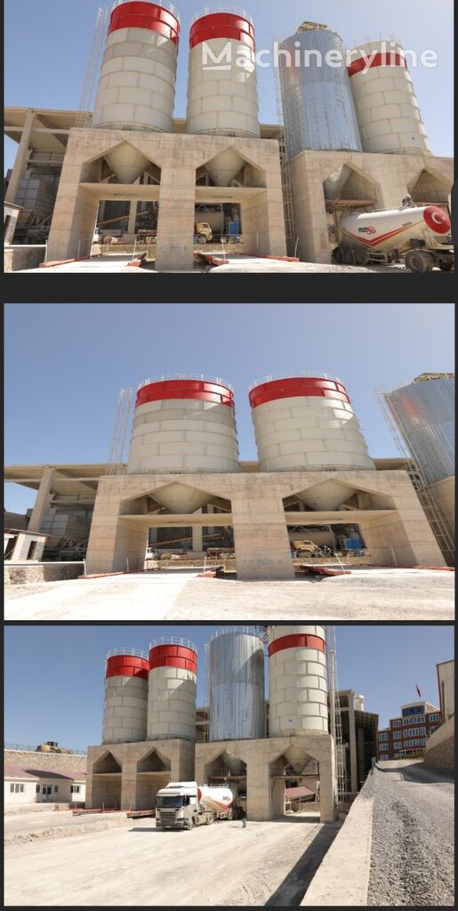 Novi Complete Mikronaz Limestone Factory for sale new never used.60 t silos za cement