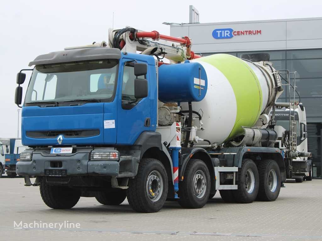 Cifa MAGNUM MK 24.4 na šasiji Renault KERAX 420 pumpa za beton