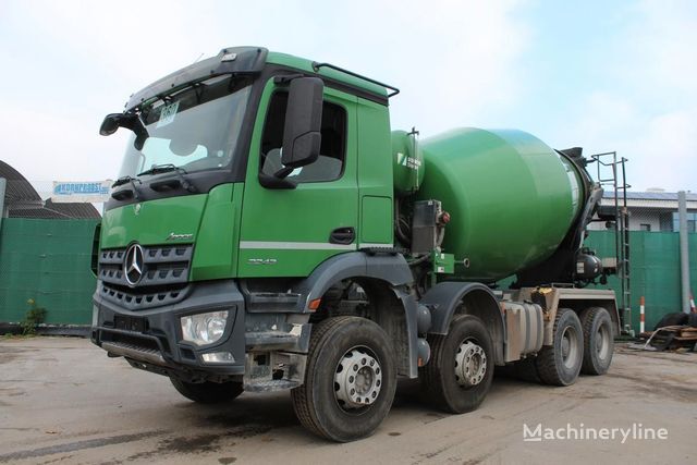 Stetter na šasiji Mercedes-Benz 3240 8x4 BB - STETTER 9 m³ - AP Achsen Nr.: 360 kamion s mešalicom za beton