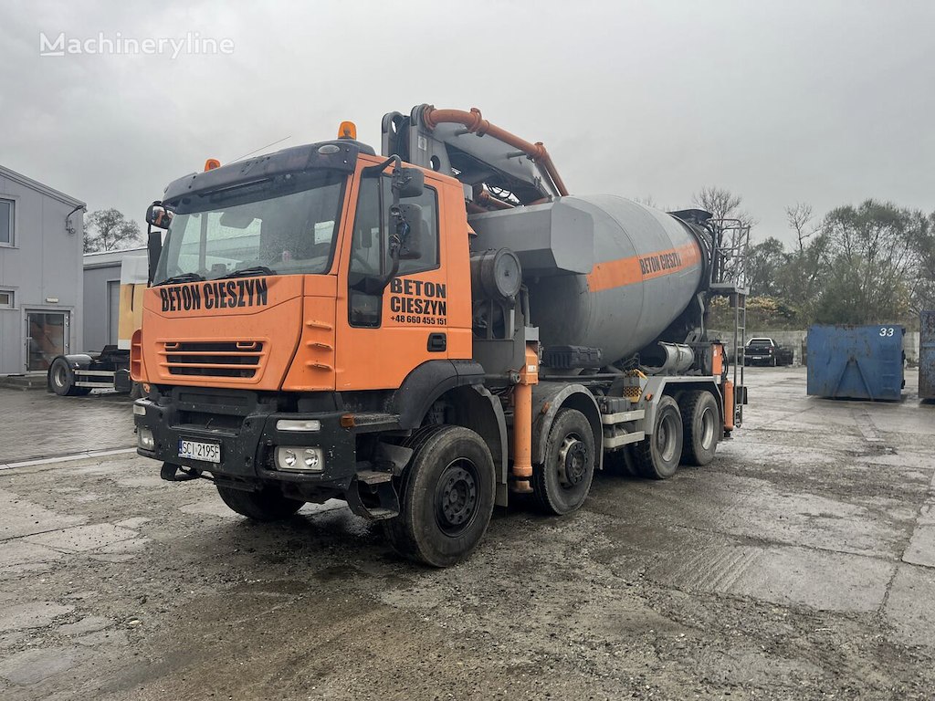 Sermac na šasiji IVECO Trakker pumpa za beton