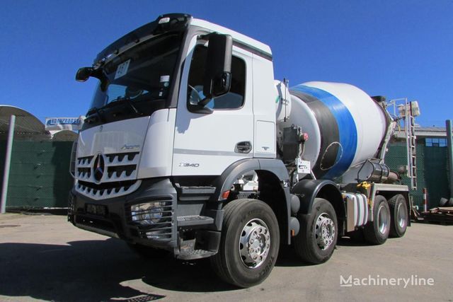 Stetter na šasiji Mercedes-Benz 3540 8x4 BB - STETTER 9 m³ - Nr.: 467 kamion s mešalicom za beton