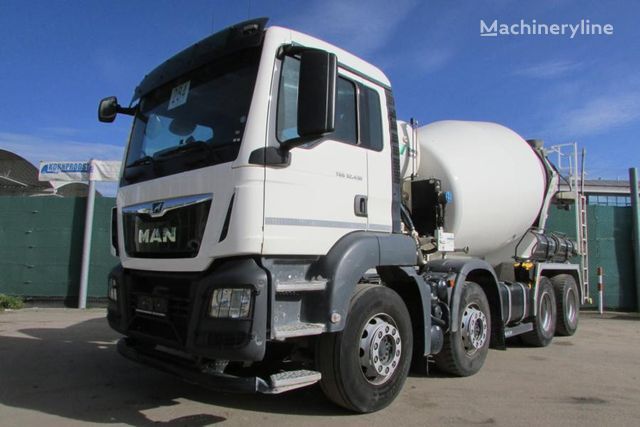 Stetter na šasiji MAN TGS 32.430 8x4 BB - STETTER 9 m³ - Nr.: 284 kamion s mešalicom za beton