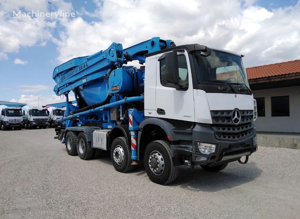 Cifa MAGNUM MK28 na šasiji Mercedes-Benz Beton pompa Mercedes-Benz AROCS 4140 CIFA 8X6 pumpa za beton