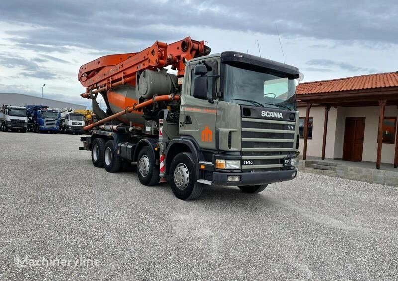 Cifa MAGNUM MK24.4 na šasiji Scania Beton pompa Scania R114 CIFA MAGNUM MK24.4 pumpa za beton