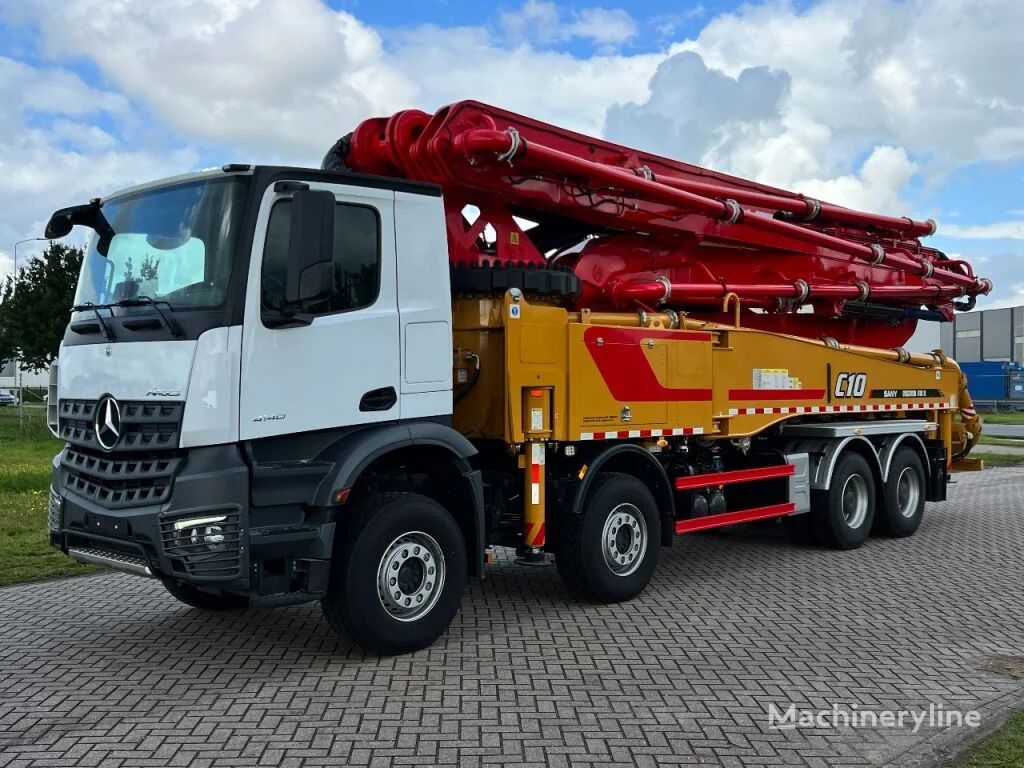 Nova Mercedes-Benz Arocs 4140 8x4 SANY 47 meter Concrete Pump pumpa za beton