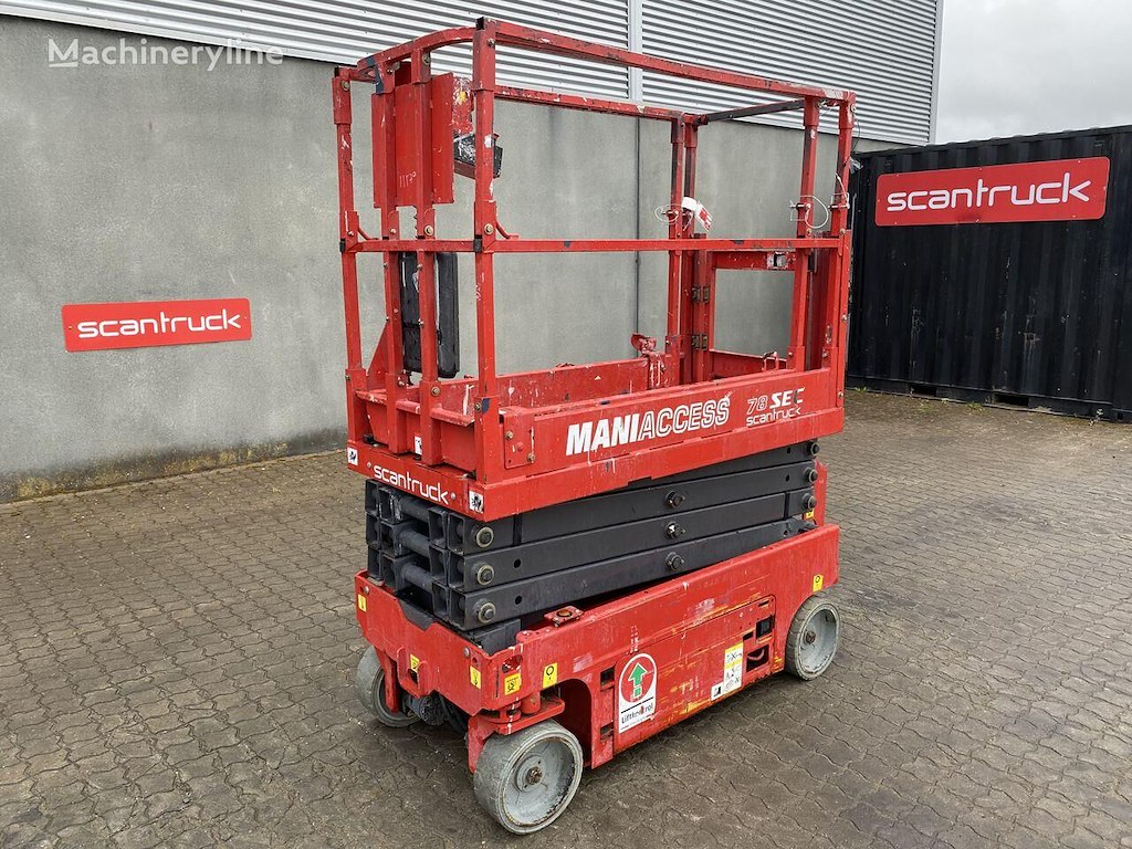 Manitou 78SEC makazasta platforma