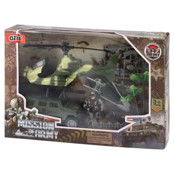 Army, igračka, vojnički borbeni set, 719,