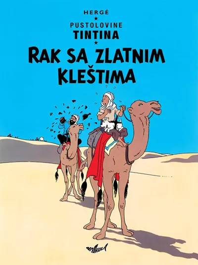 Najkula TINTIN 9 Rak sa zlatnim kleštima