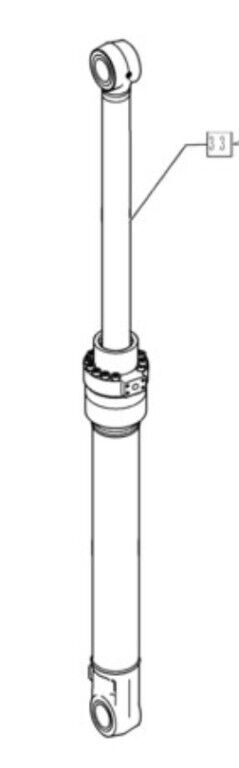 Kobelco YB01V00022F1 hidraulični cilindar za Kobelco 230SR-3 SK215SRLC bagera