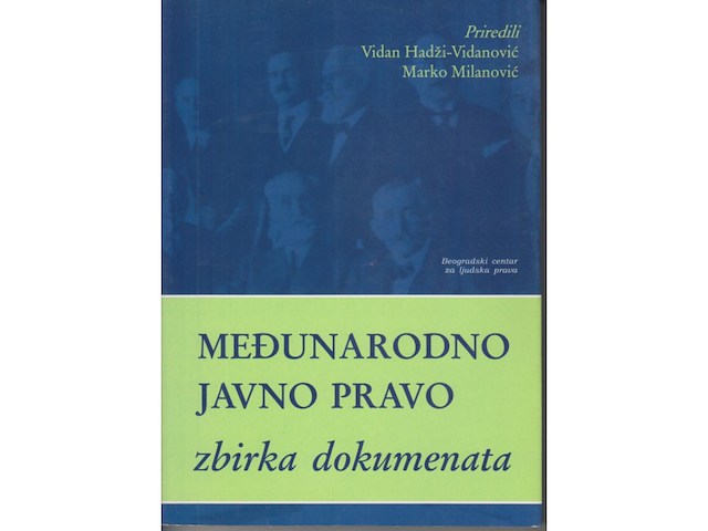 MEĐUNARODNO JAVNO PRAVO / ZBIRKA DOKUMENATA