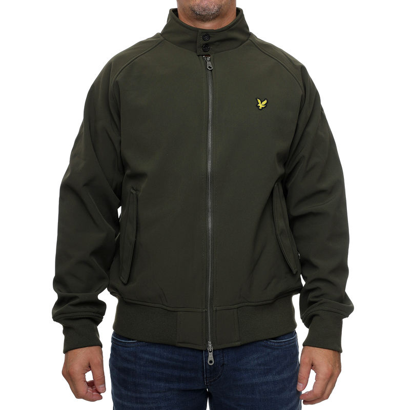 Muška jakna Lyle&Scott Softshell Harrington Jacket