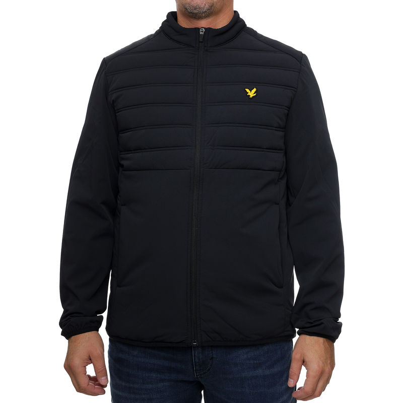 Muška jakna Lyle&Scott Hybrid Double Baffle Jacket